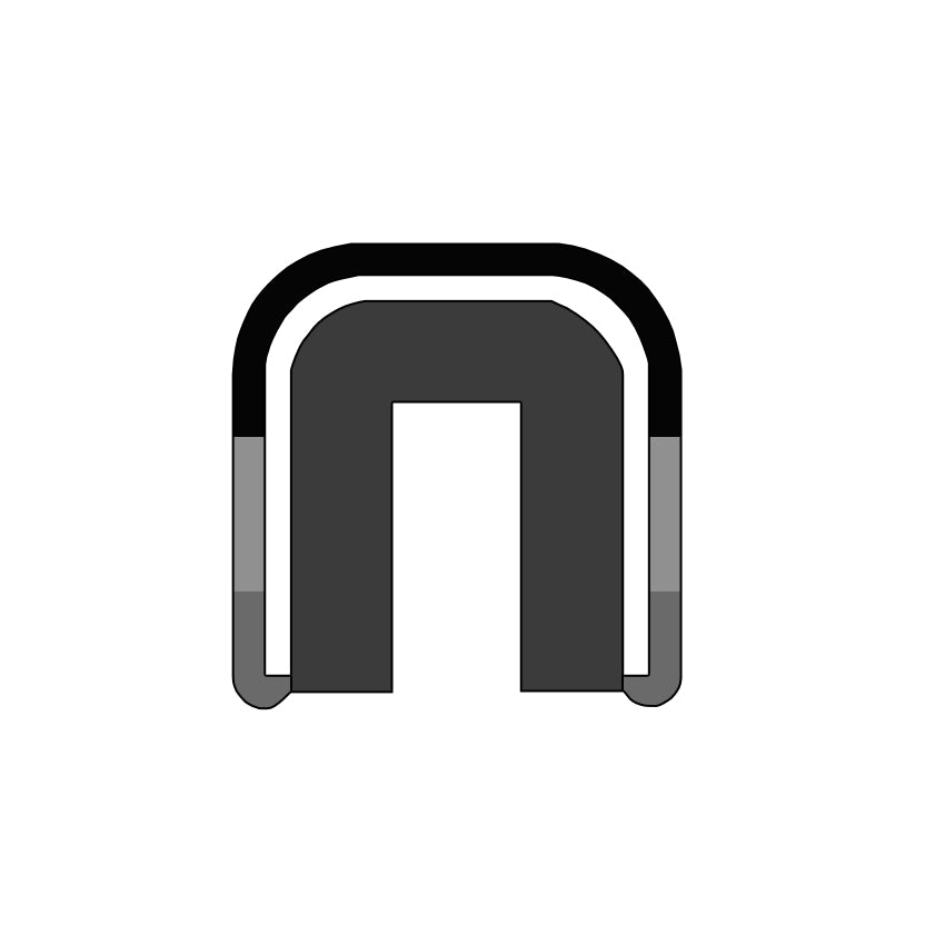 Sliding Window Channels - EPDM Flocked Lining UK | Rubber Strips UK