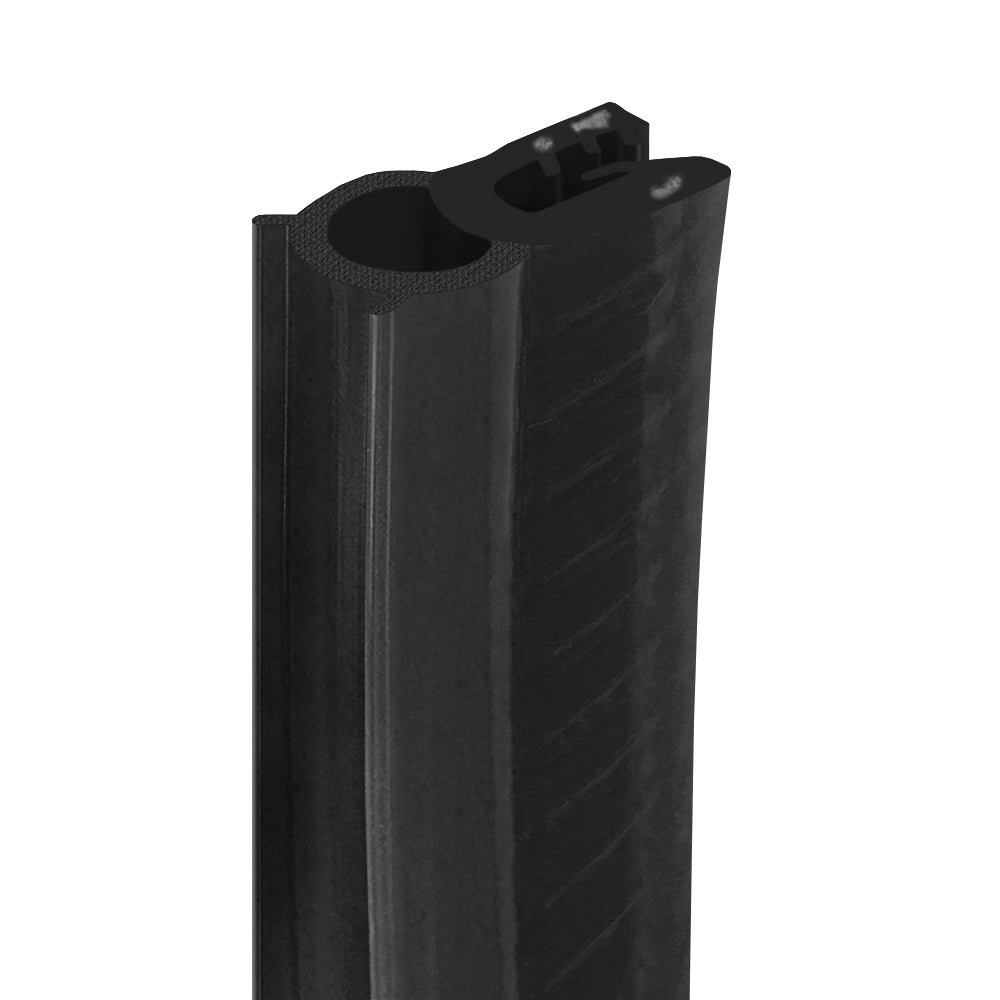 EPDM Self-Grip Edge Trim with 11mm Bulb for Windows, Doors, and Hatche