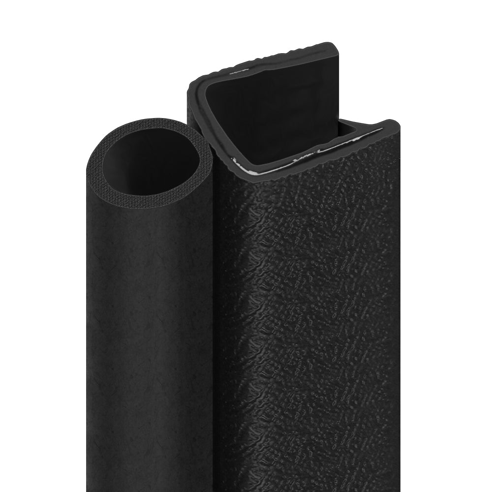 EPDM Rubber Self Grip Top Seal – 17mm Bulb for 16mm Panels