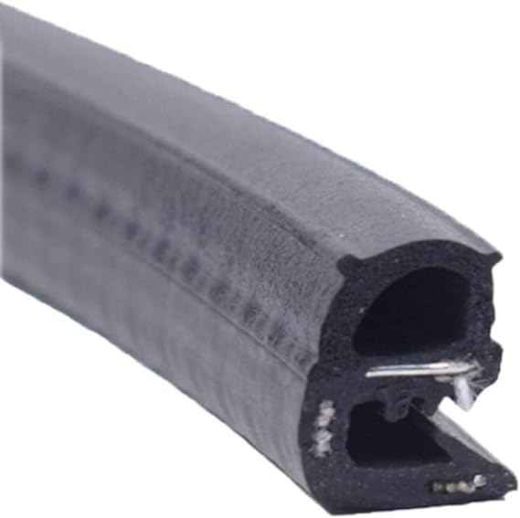 Industrial Flexible Self-Grip Rubber Side Seal For Panels 1.6mm To 3mm